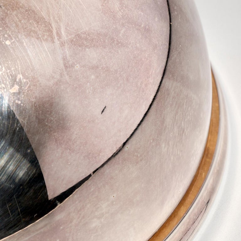 12 "Rencontre" Silver-Plated Domed Plate Covers W. Acorn Handles by ...