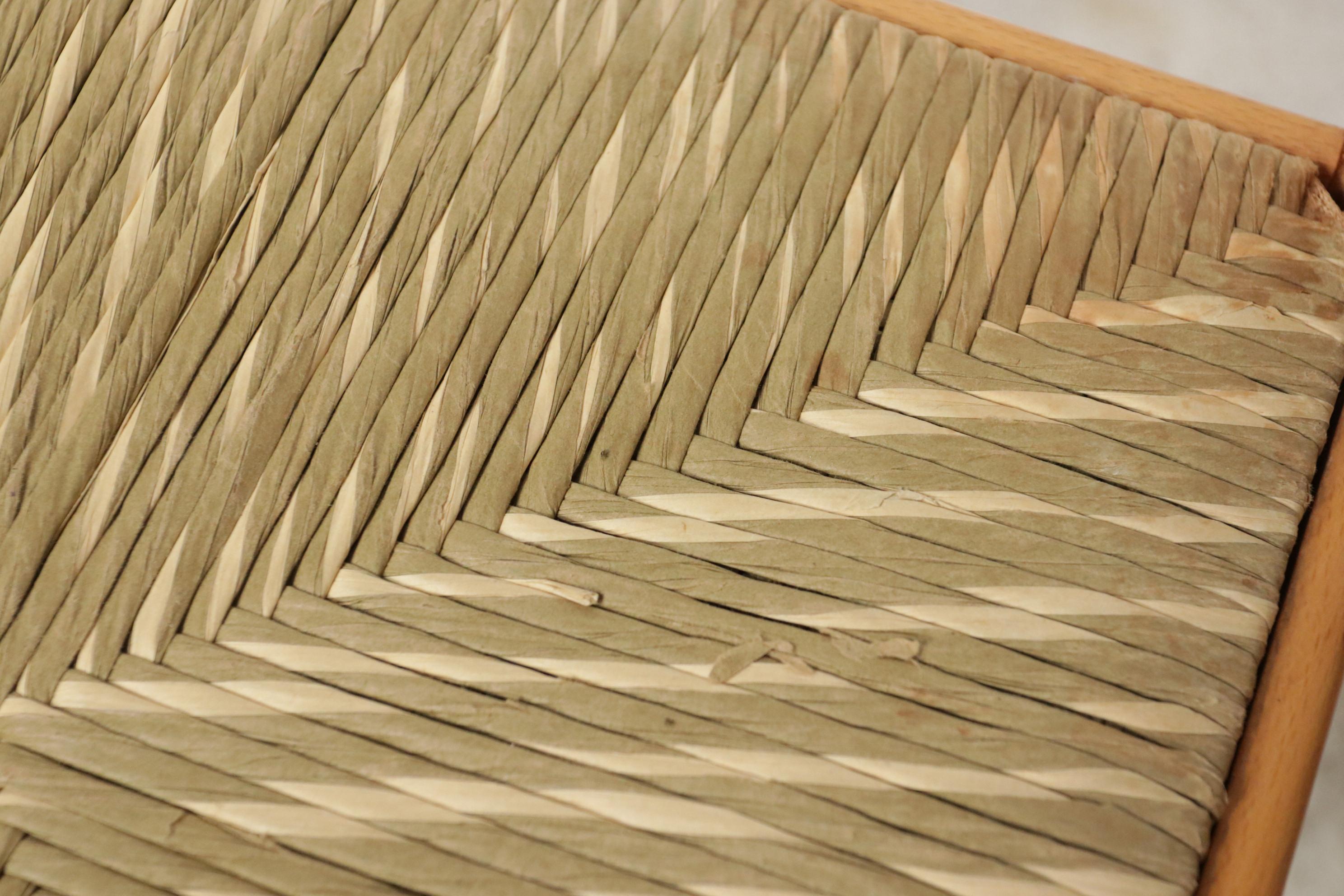 12 Scandinavian Modern Dining Chairs Papercord Beech For Sale at ...