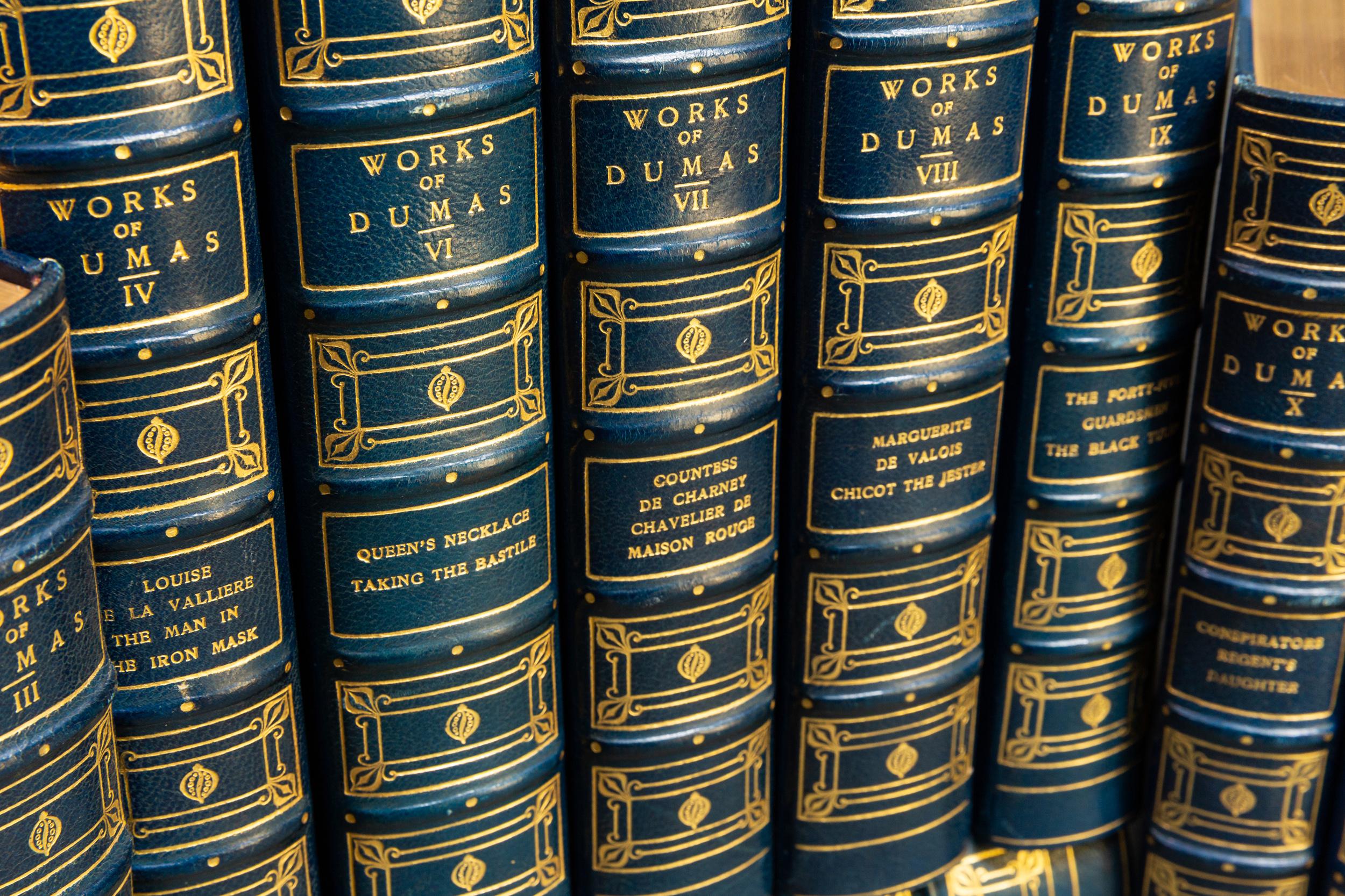 12 Volumes, Alexandre Dumas, The Complete Works at 1stDibs