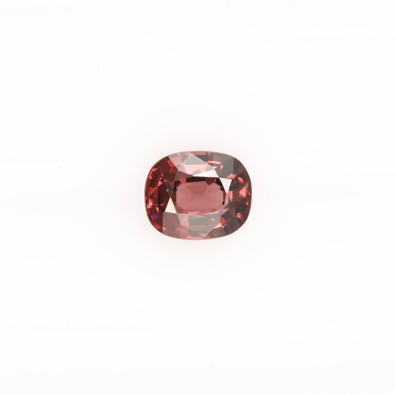 1.20 Carat Natural Red Spinel Loose Gemstone, Customisable Ring For ...
