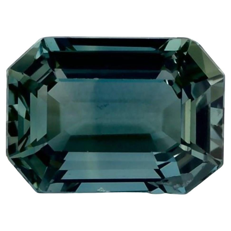 1.01 Carat Blue Sapphire Octagon Loose Gemstone For Sale at 1stDibs