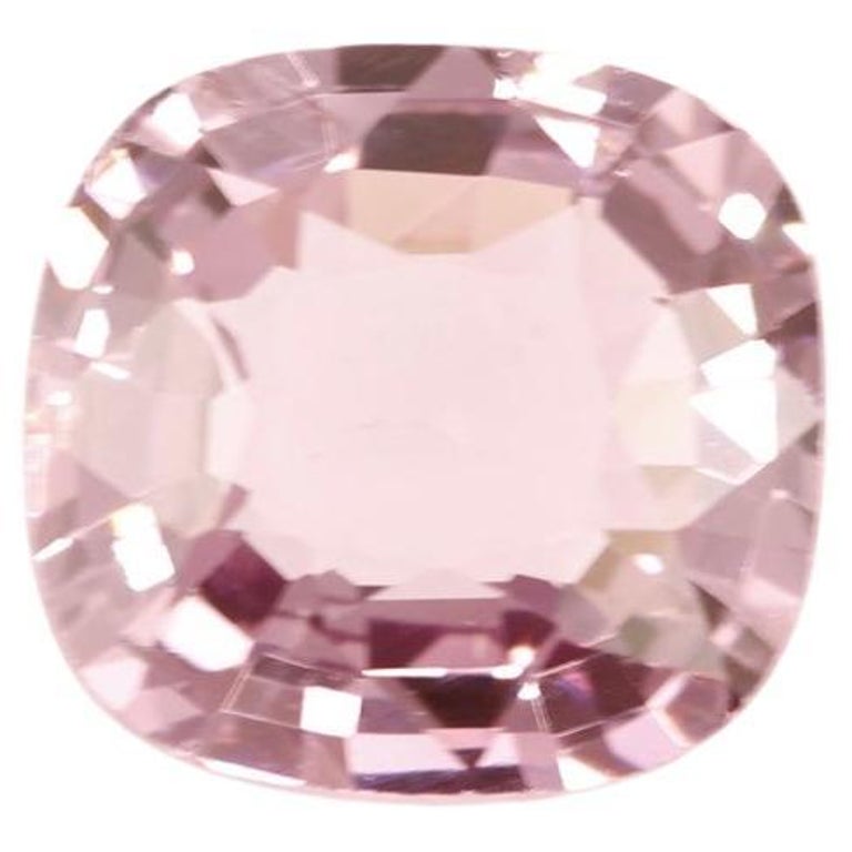 1.21 Carat Natural Pink Spinel Precious Loose Gemstone, Customisable ...