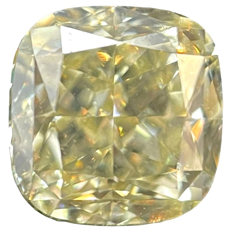1.23 Carat Cushion Brilliant GIA Certified U-V Color FL Clarity Diamond ...