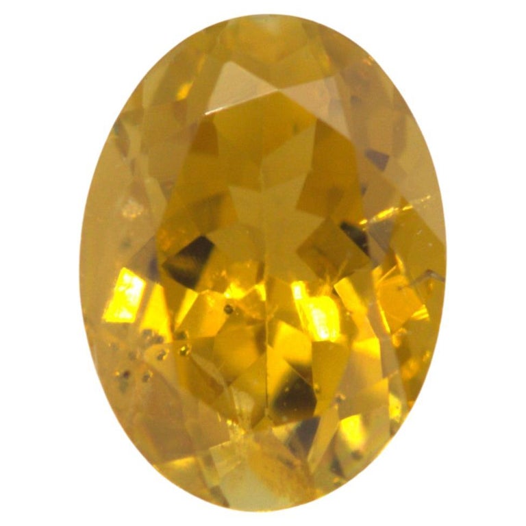 1.23 Carat Natural Yellow Tourmaline Precious Loose Gemstone ...