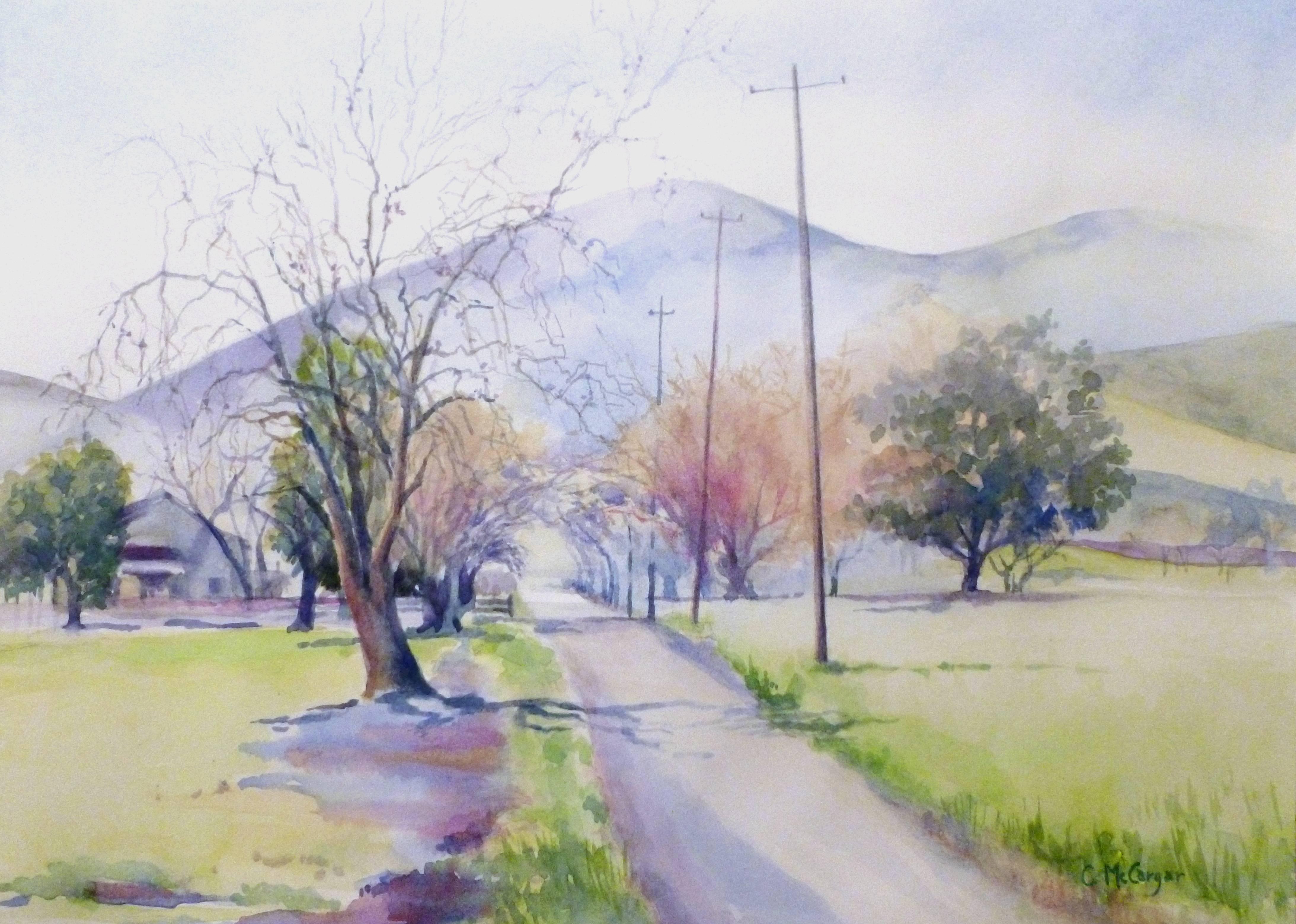 Catherine McCargar - Winter Light For Sale at 1stDibs