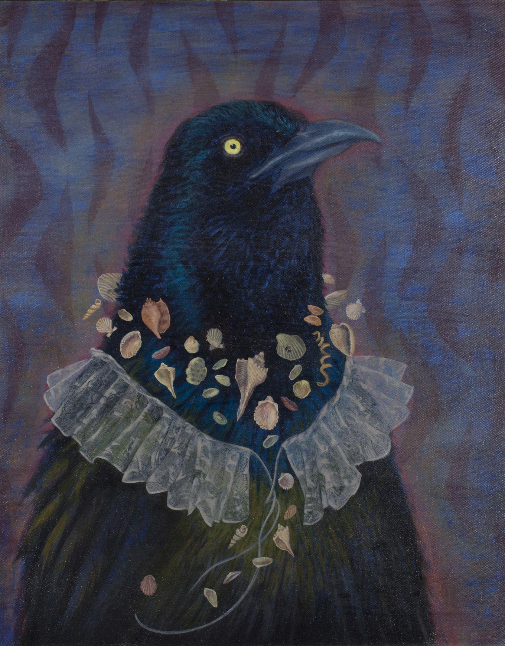 Michael Diliberto - Deep Blue, Painting, Oil on Wood Panel For Sale at ...