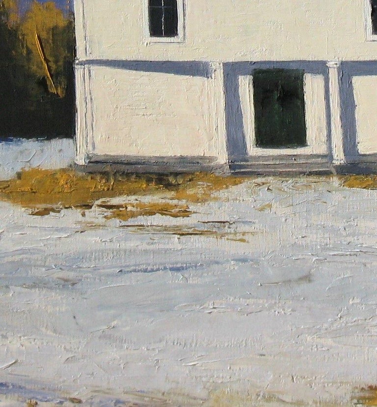 Stephanie Berry - Penley Corner Church, Painting, Oil on Canvas For ...
