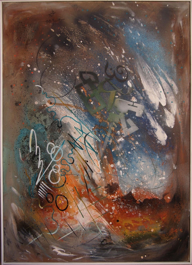 Matteo Ferretti - Supernova, Painting, Acrylic on Canvas For Sale at ...