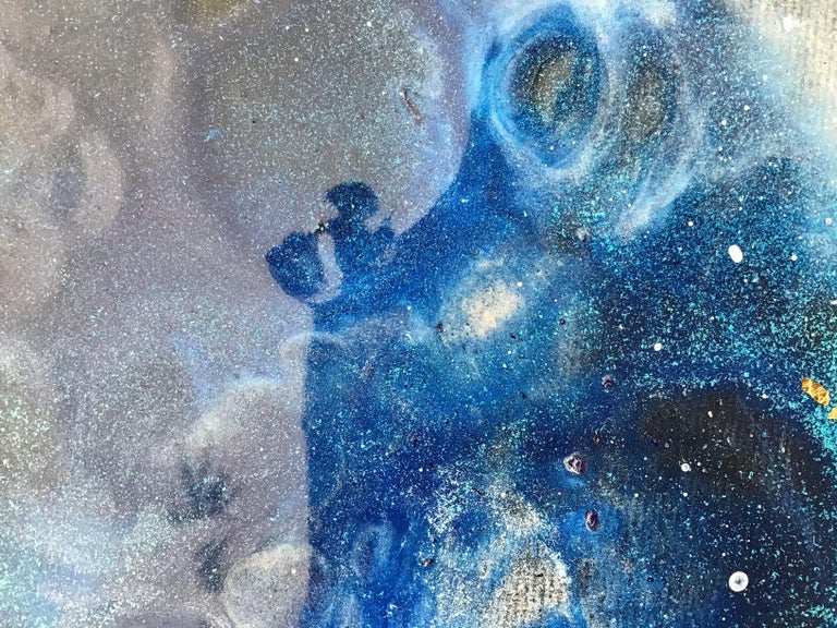 Maria Bacha - Bizarre, Mixed Media on Canvas For Sale at 1stDibs