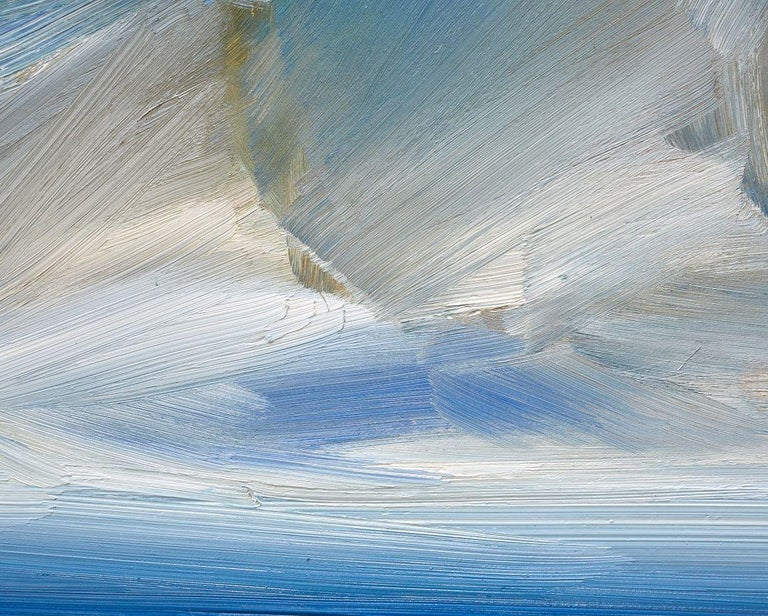 Timothy Gent - Offshore, Lindisfarne, Painting, Oil on Canvas For Sale ...