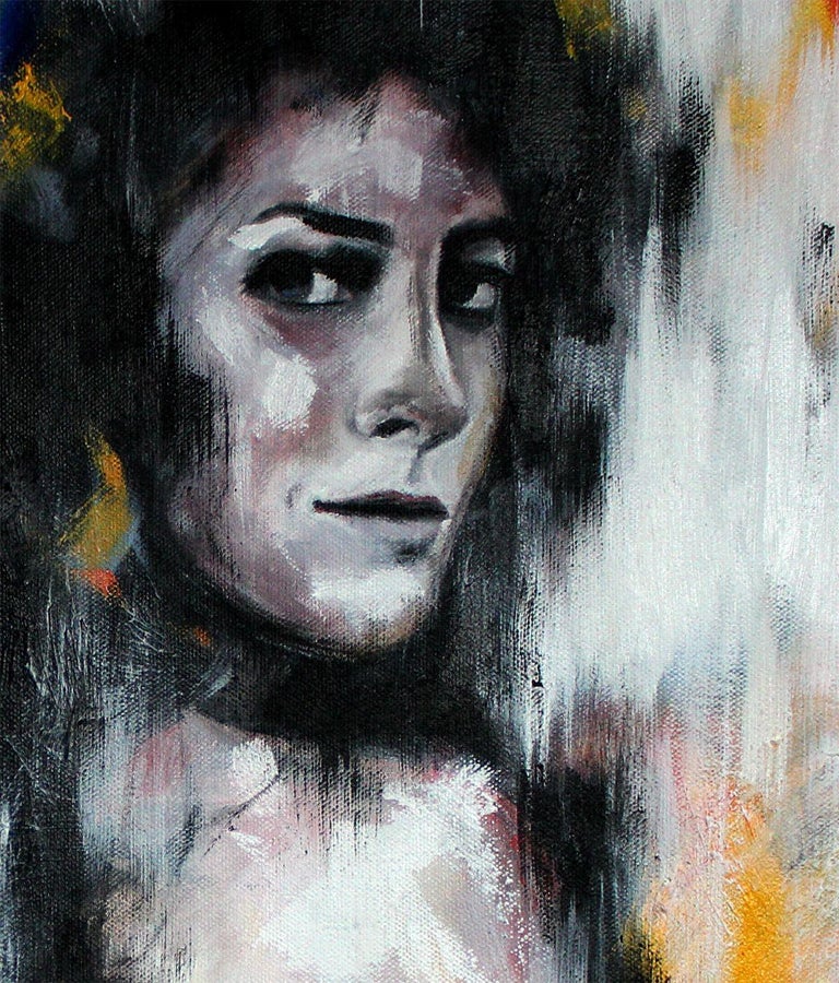 Nymira Gray - Zuto (COLOR SERIES), Painting, Acrylic on Canvas For Sale ...