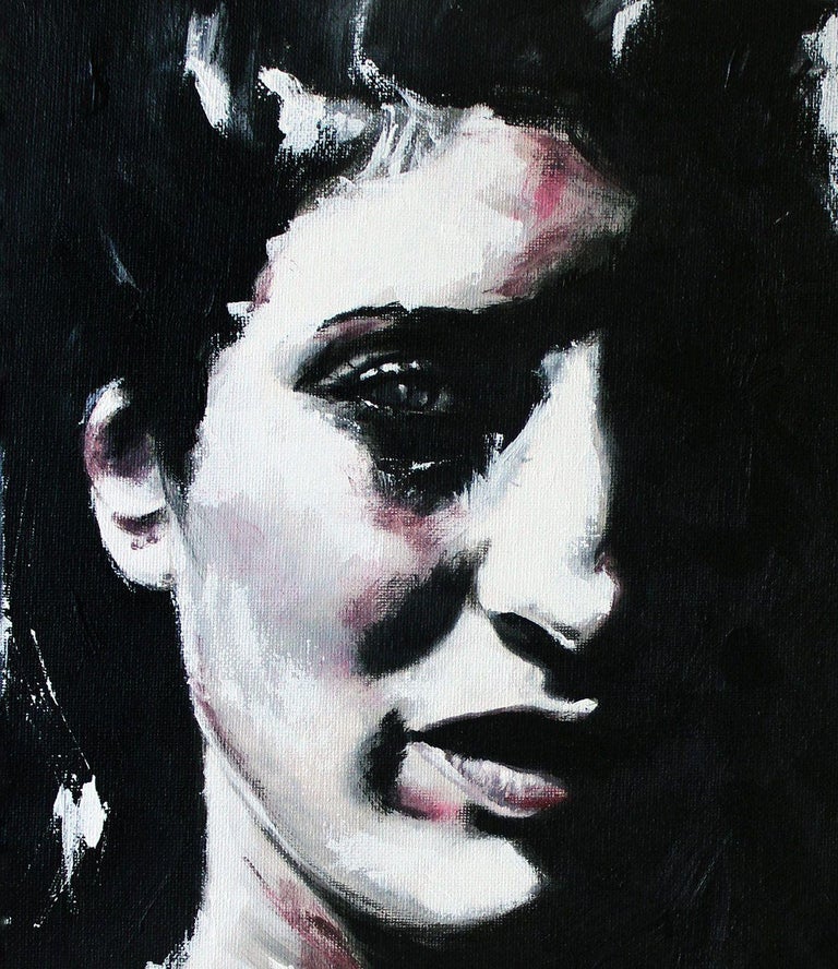 Nymira Gray - Christine (PORTRAIT SERIES #5), Painting, Acrylic on ...