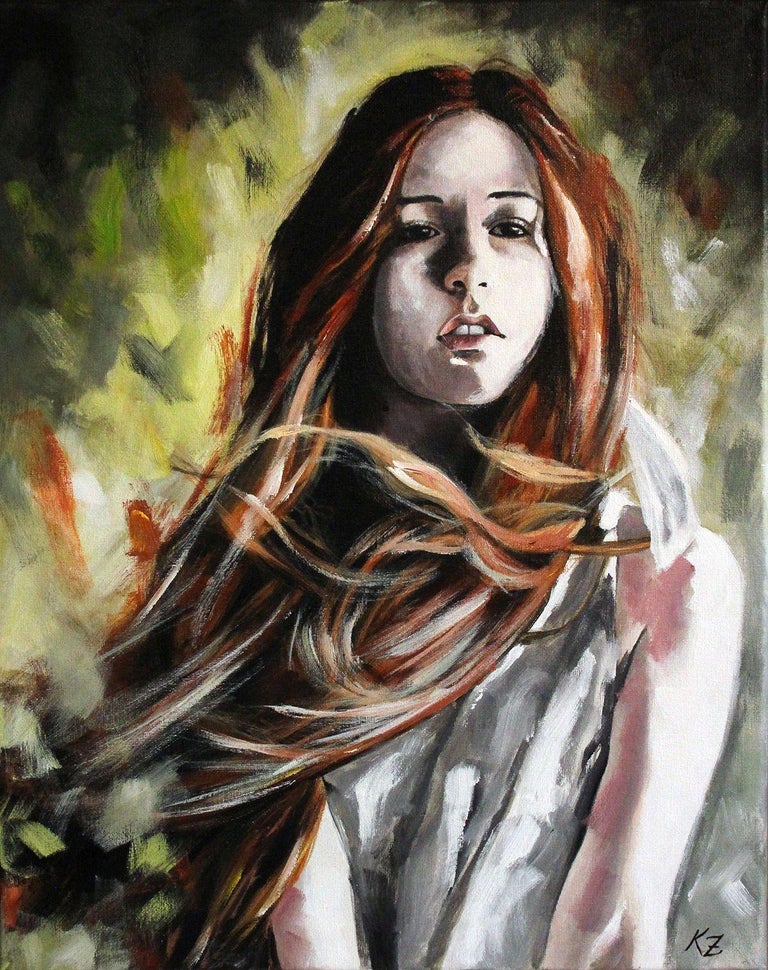 Nymira Gray - Tristana, Painting, Acrylic on Canvas For Sale at 1stDibs