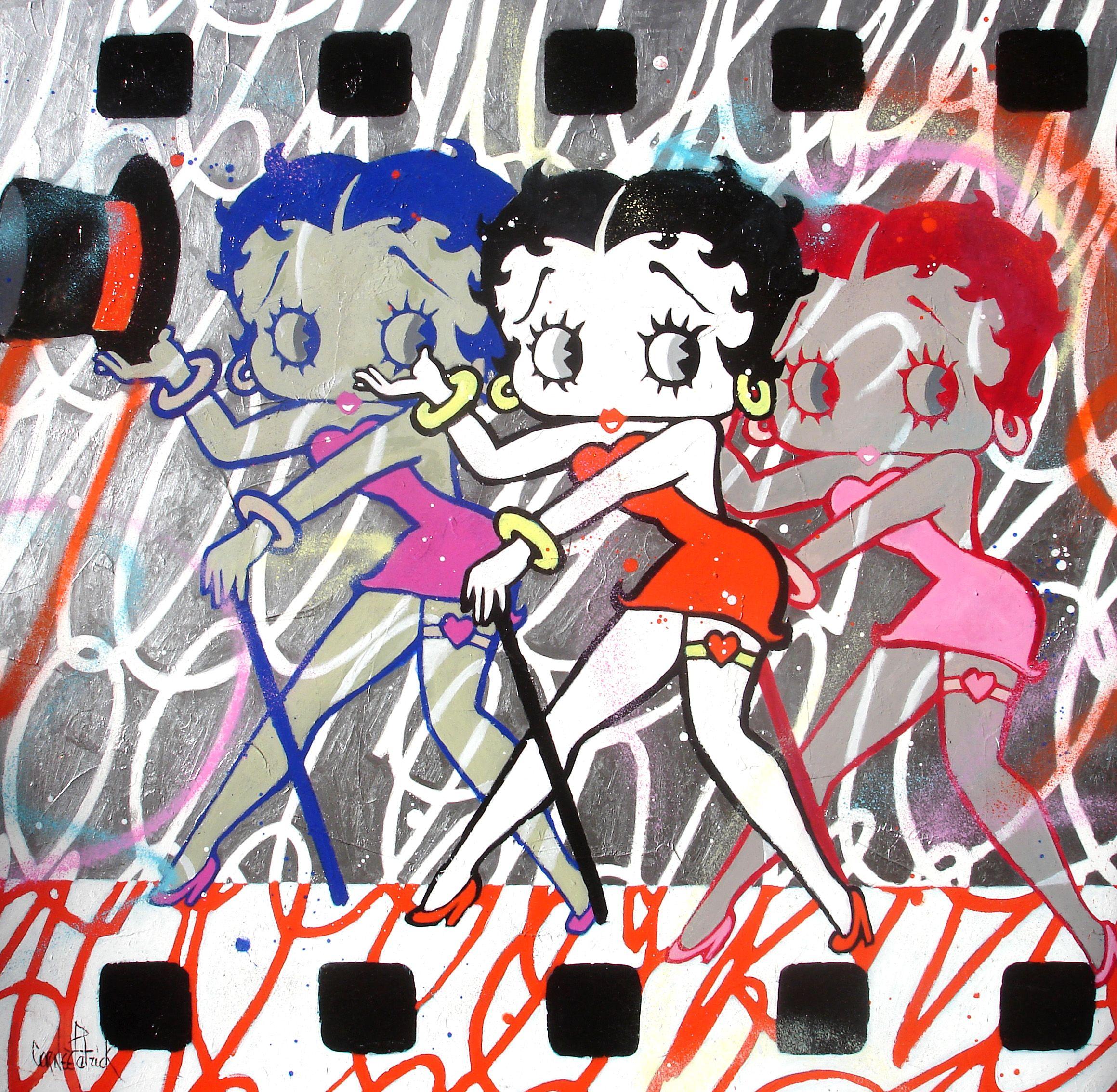 Patrick Cornee - Betty is Betty, Painting, Oil on Canvas For Sale at ...