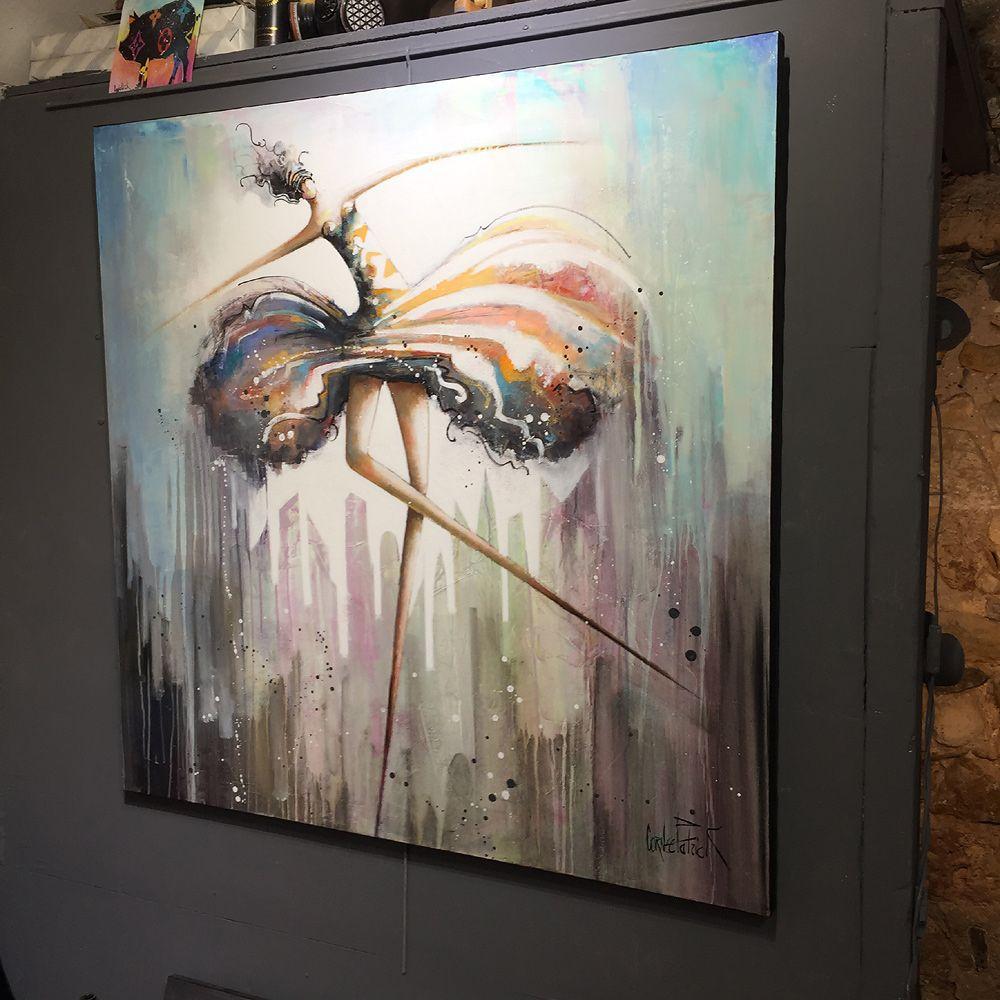 Patrick Cornee - Ma fÃ©e bien aimÃ©e, Painting, Oil on Canvas For Sale ...