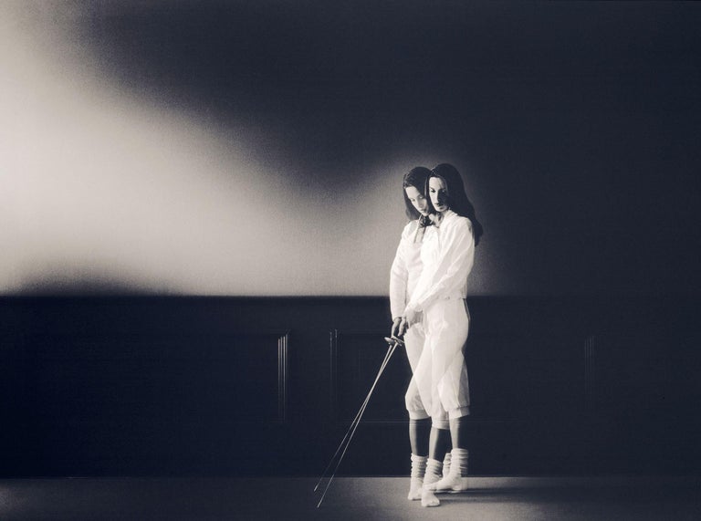 Ton Kinsbergen - Lady Fencer, Photograph, Archival Ink Jet For Sale at ...
