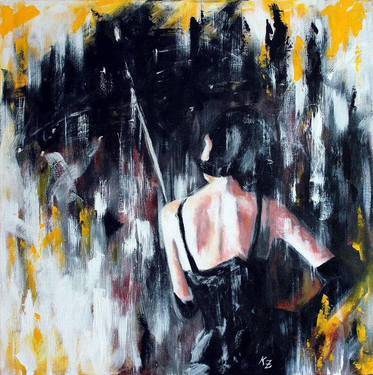Nymira Gray - Shar (COLOR SERIES), Painting, Acrylic on Canvas For Sale ...