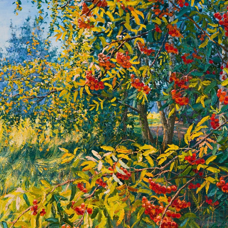 Elena Barkhatkova - Rowan, Painting, Oil on Canvas For Sale at 1stDibs