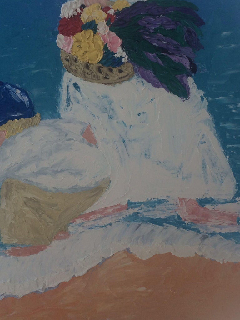 Laura Granata - A MOTHERΓÇÖS LOVE, Painting, Oil on Canvas For Sale at ...