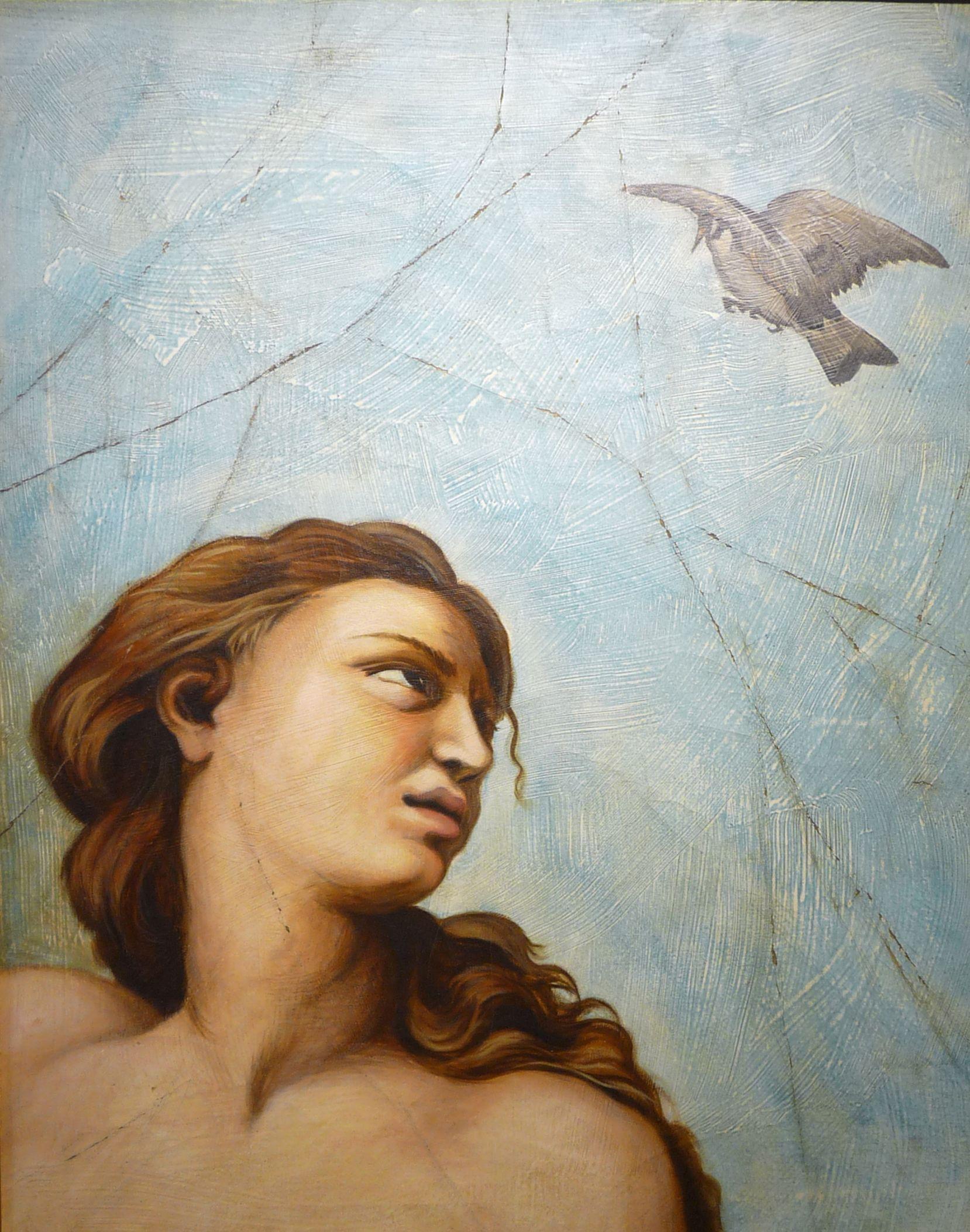 Rose Ellis - Eve, Painting, Oil on Canvas at 1stDibs