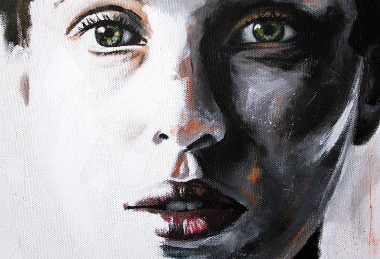 Nymira Gray - Lavinia (PORTRAIT SERIES #4), Painting, Acrylic on Canvas ...