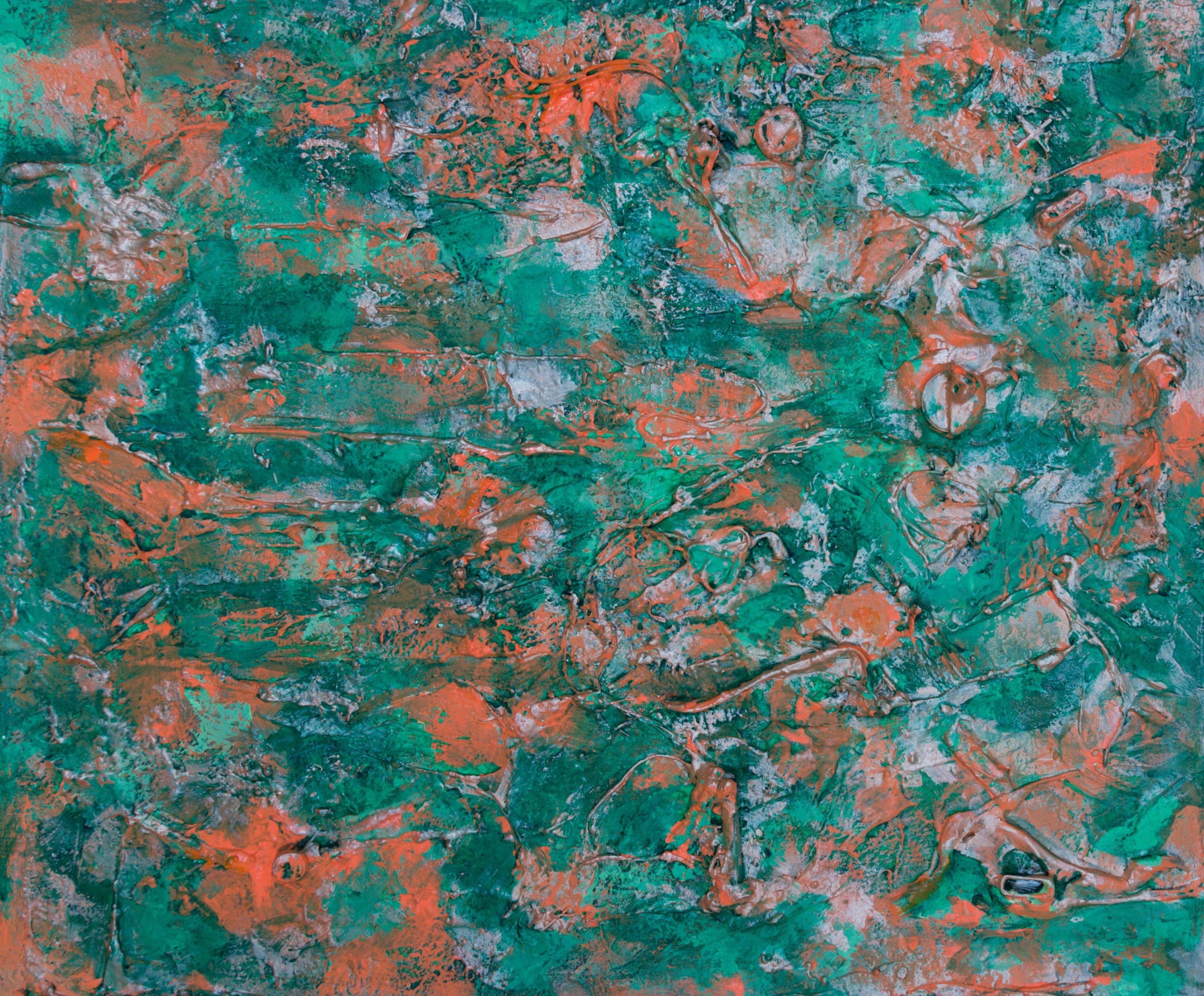 Pamela Rys - TRAPPIST-1f, Painting, Acrylic on Canvas For Sale at 1stDibs