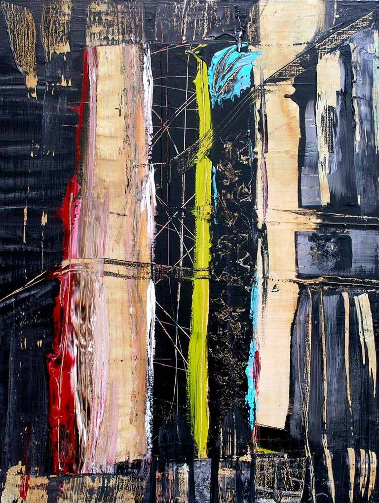 Loretta Kaltenhauser - Urban Crawl, Painting, Acrylic on Canvas For ...