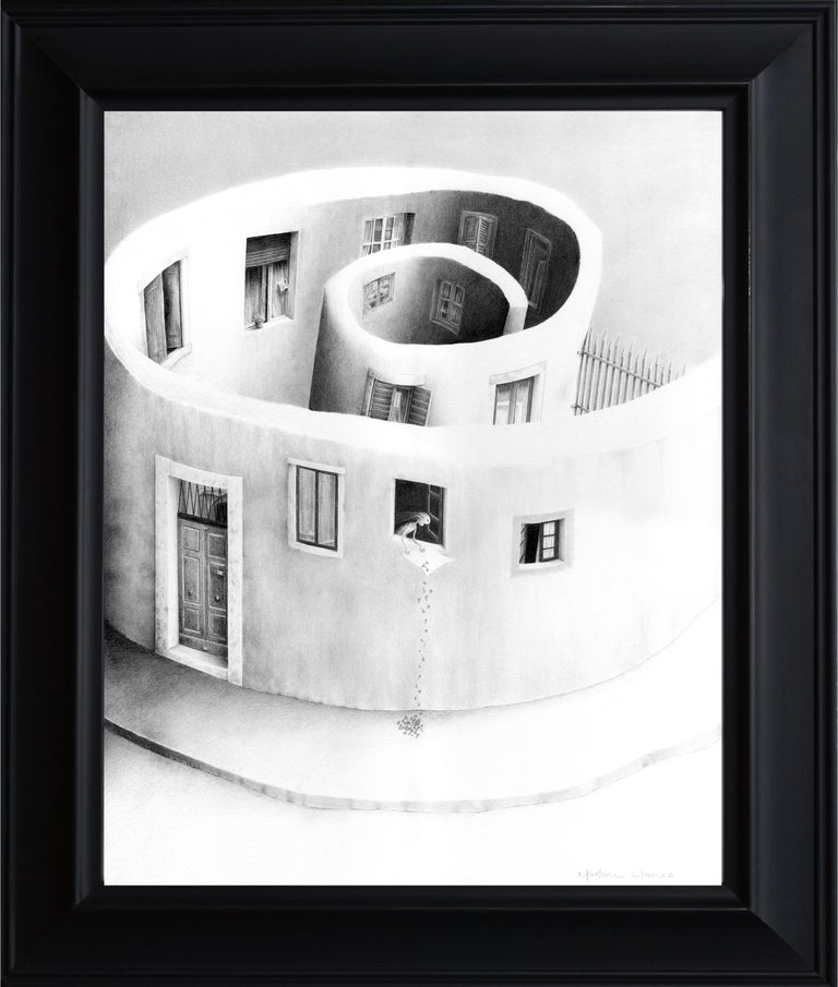 Marlene Llanes - Windows of Perception, Drawing, Pencil/Colored Pencil ...