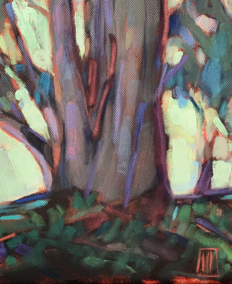 Julie Wende - RED EUCALYPTUS, Painting, Pastels on Canvas For Sale at ...