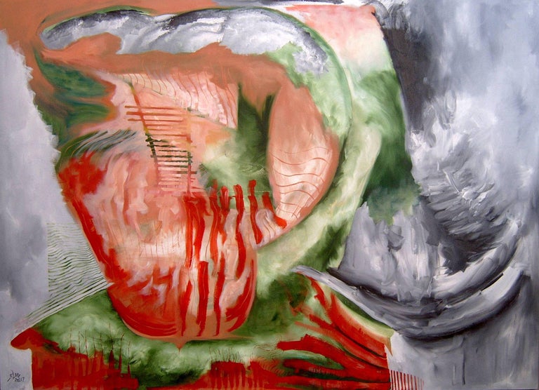 Federico Lepe - "PREDATORS", Painting, Oil on Canvas For Sale at 1stDibs