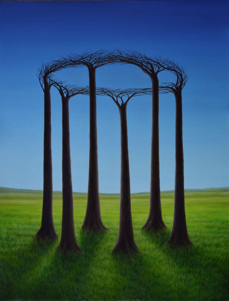 Marlene Llanes - New Order, Painting, Oil on Canvas For Sale at 1stDibs