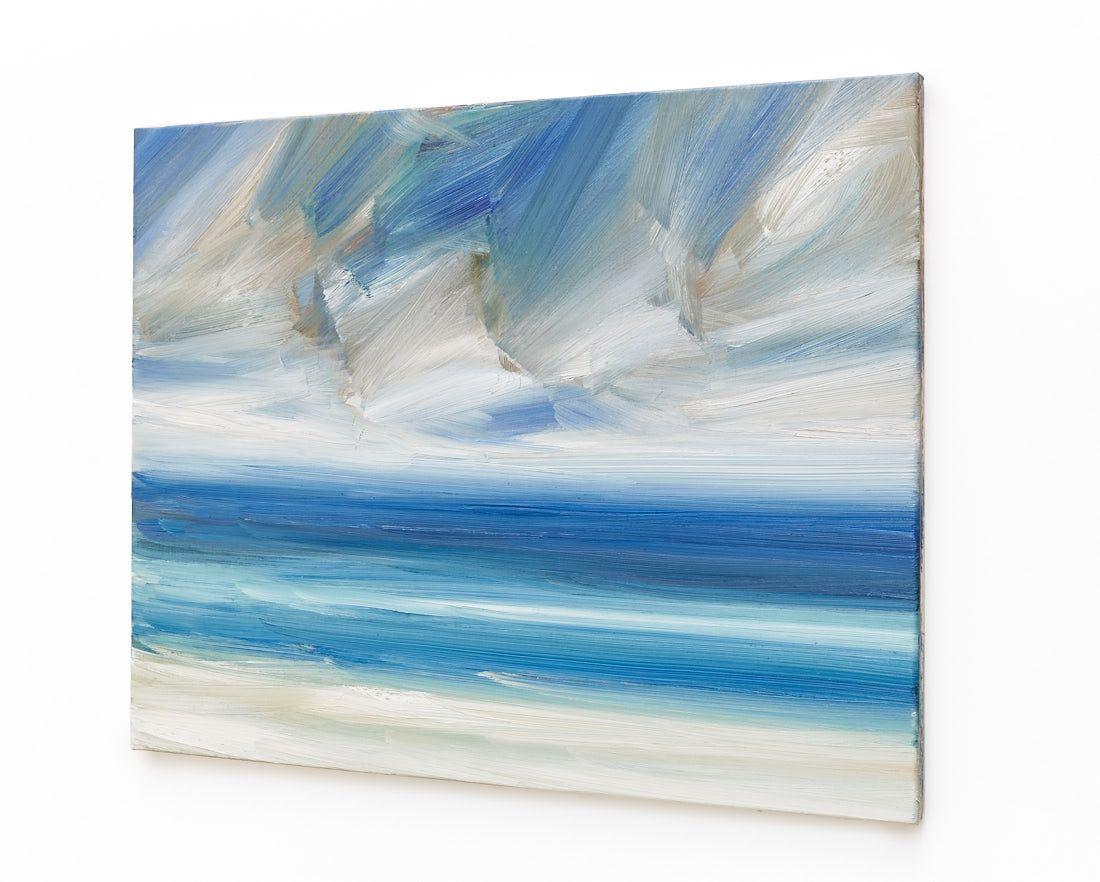 Timothy Gent - Offshore, Lindisfarne, Painting, Oil on Canvas For Sale ...