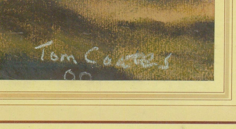 Thomas Coates - Thomas Coates - Signed 20th Century Pastel, Vibrant ...