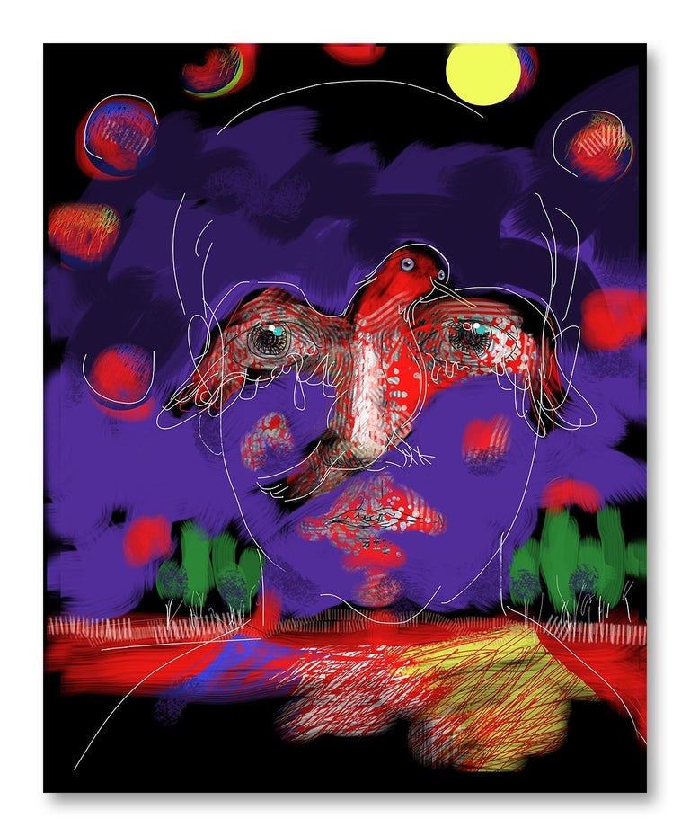 Edward Zelinsky - Oiseau oiseau, techniques mixtes sur métal En vente ...