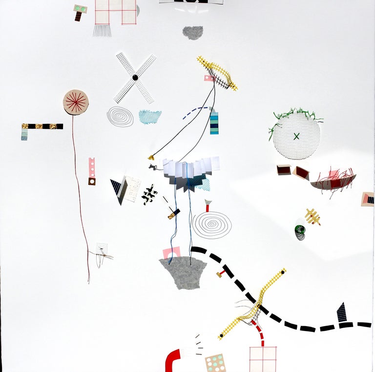 Rojia Dadashzadeh - Une collision de fantaisie, techniques mixtes sur ...