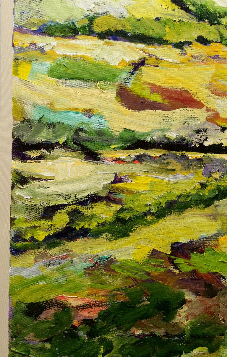 Allan P. Friedlander - Broom Croft, Painting, Acrylic on Canvas For ...
