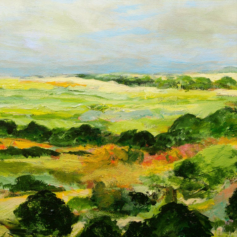 Allan P. Friedlander - Broom Croft, Painting, Acrylic on Canvas For ...