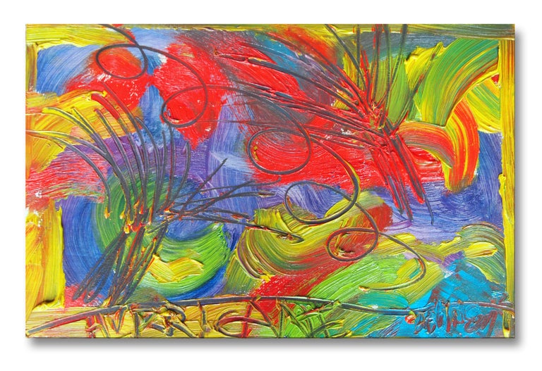 Edward Zelinsky - HURRICANE, Painting, Oil on Wood Panel For Sale at ...