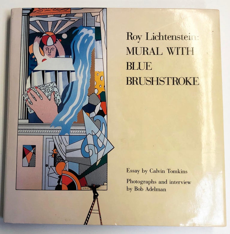 Roy Lichtenstein - Roy Lichtenstein: Mural with Blue Brushstroke-9.25 ...