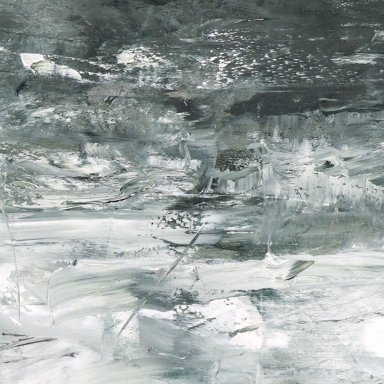 Andreas Claussen - Seascape 2019-01-14, Painting, Oil on Canvas For ...