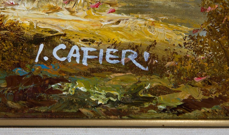 Irene Cafieri - Irene Cafieri - Signed and Framed Contemporary Oil, The ...