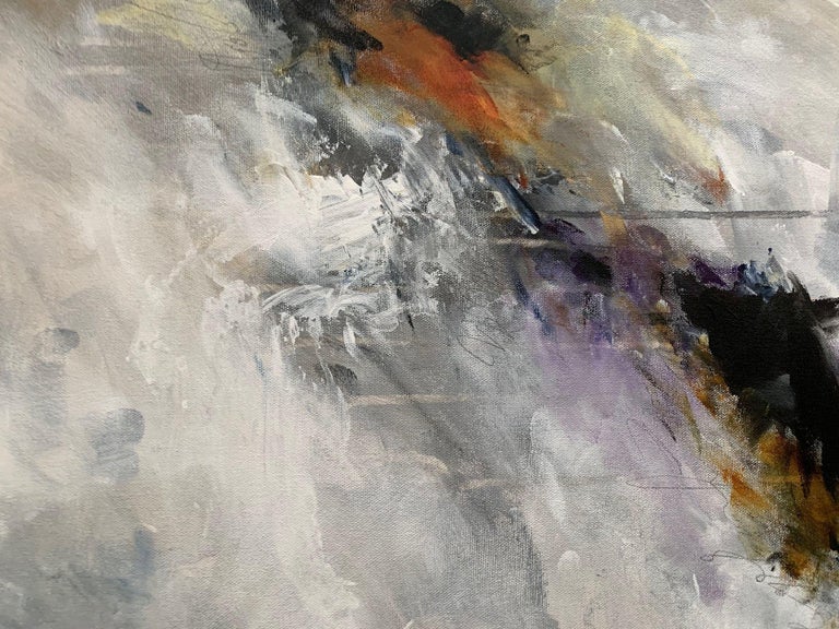 Darlene Watson - Winter's Coming, Painting, Acrylic on Canvas For Sale ...