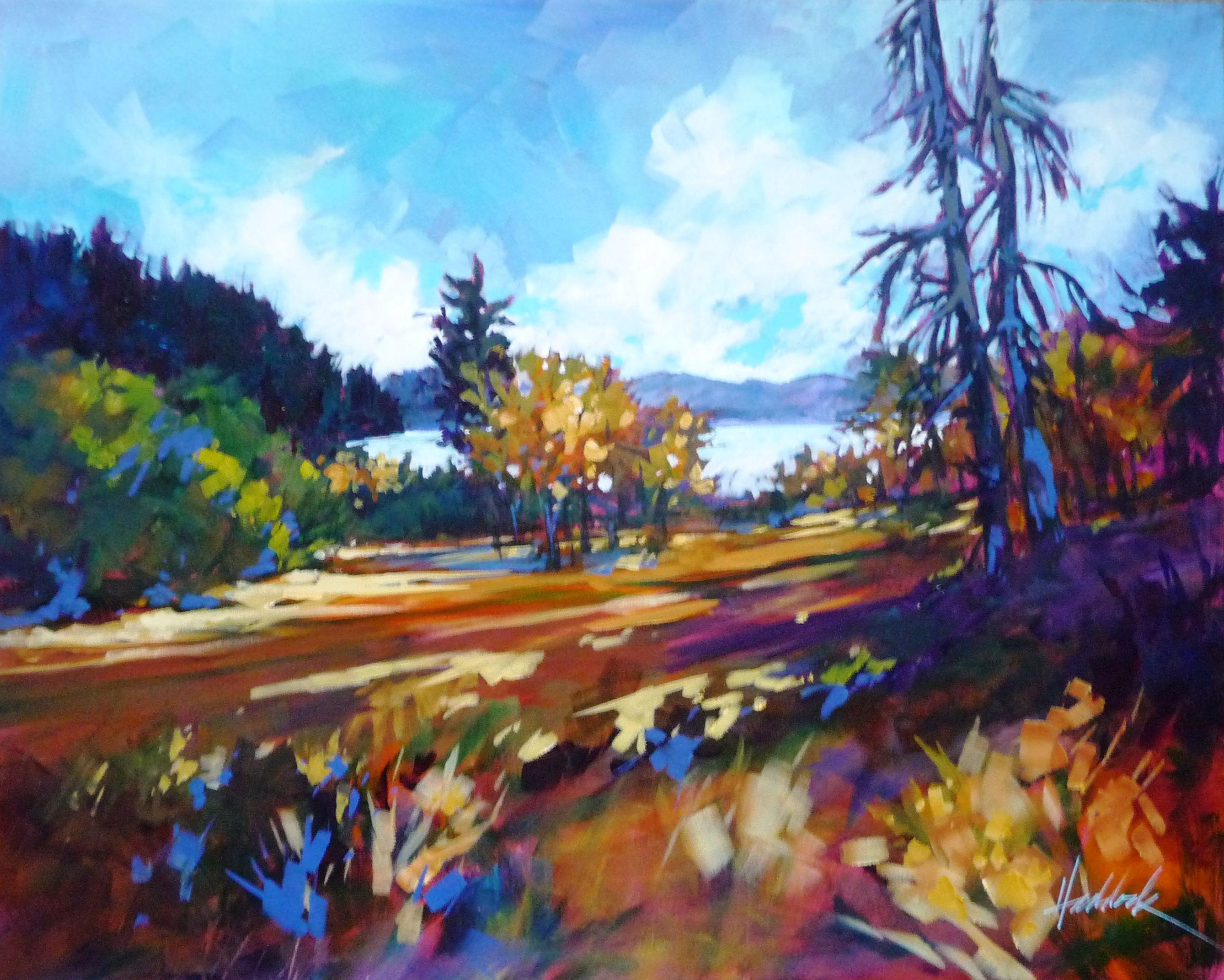 Perry Haddock - Reverie, Painting, Acrylic on Canvas For Sale at 1stDibs