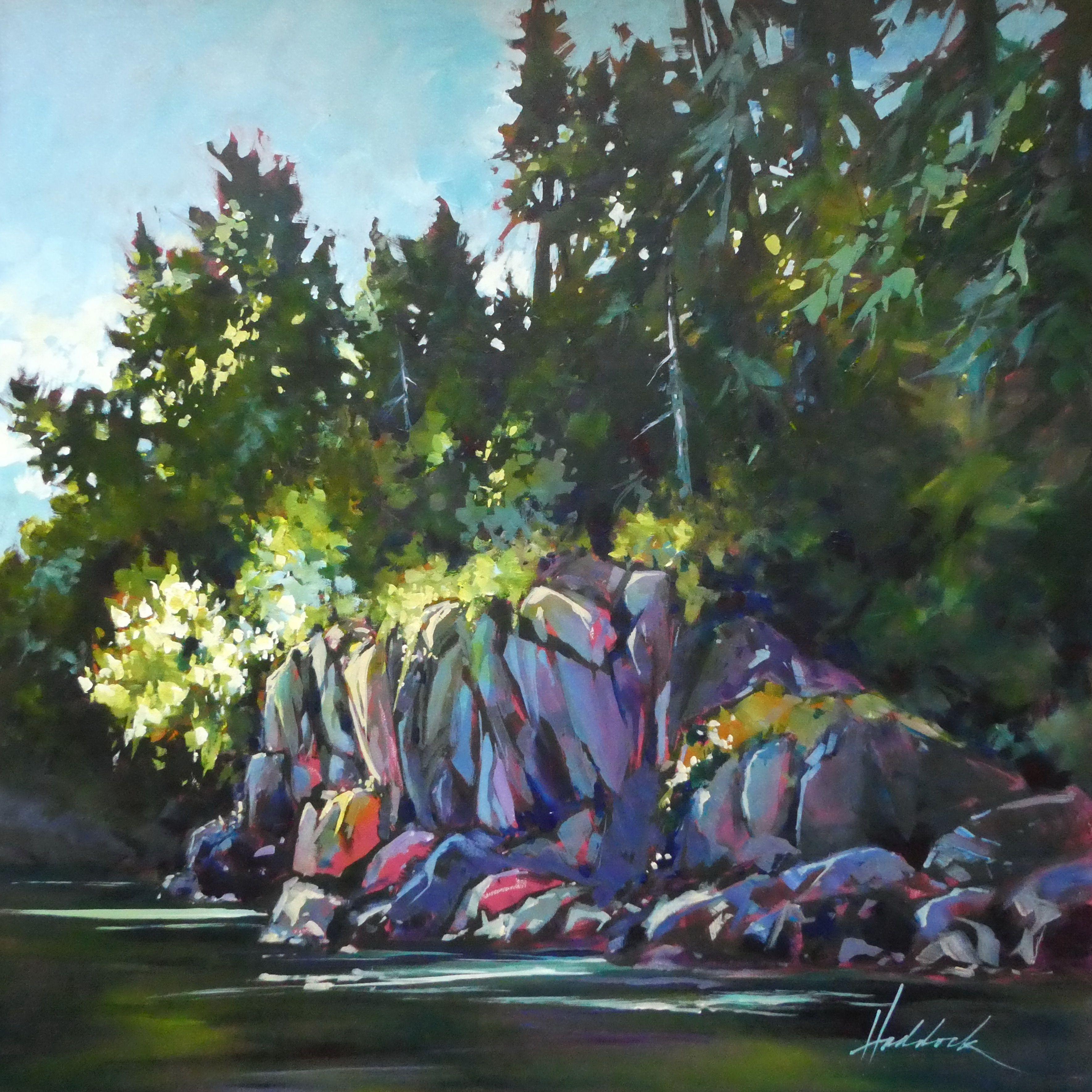 Perry Haddock - Reverie, Painting, Acrylic on Canvas For Sale at 1stDibs