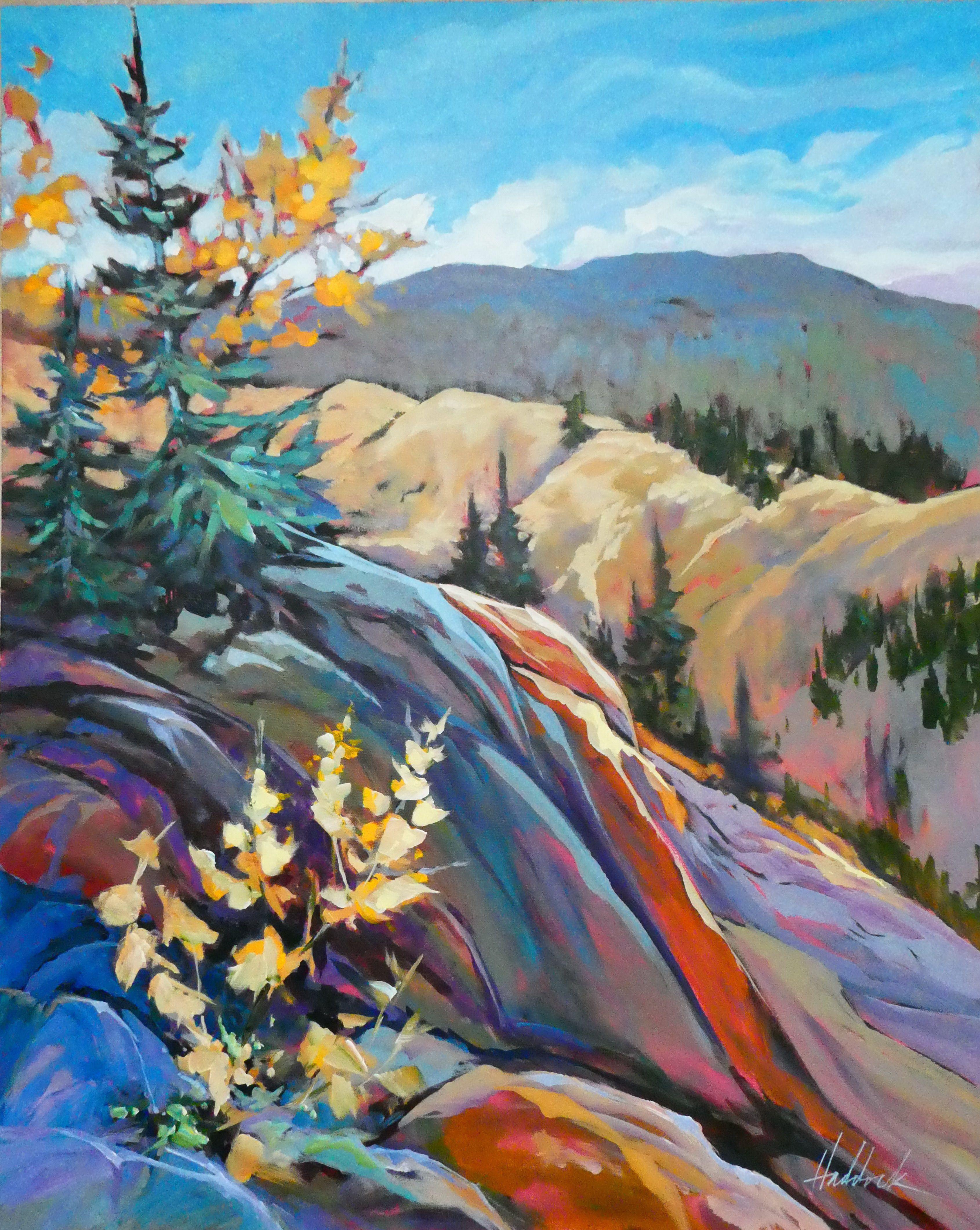 Perry Haddock - Reverie, Painting, Acrylic on Canvas For Sale at 1stDibs