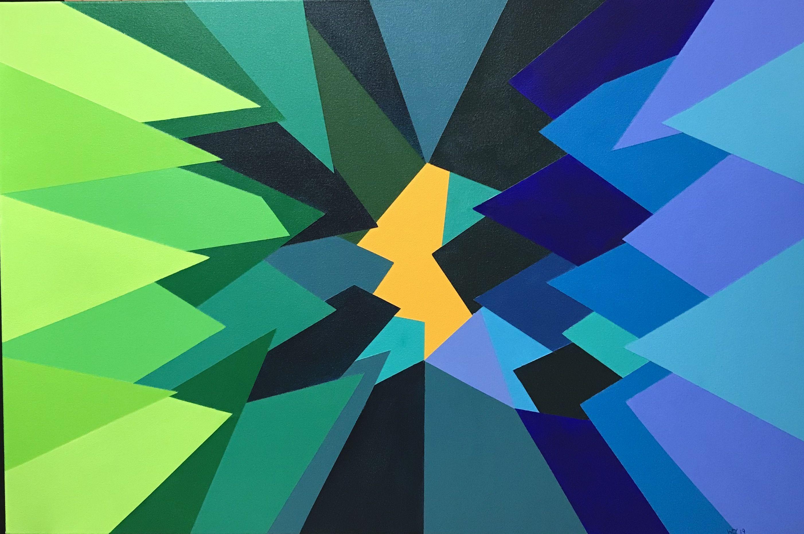 William Yates - Outstanding, Painting, Acrylic on Canvas For Sale at ...