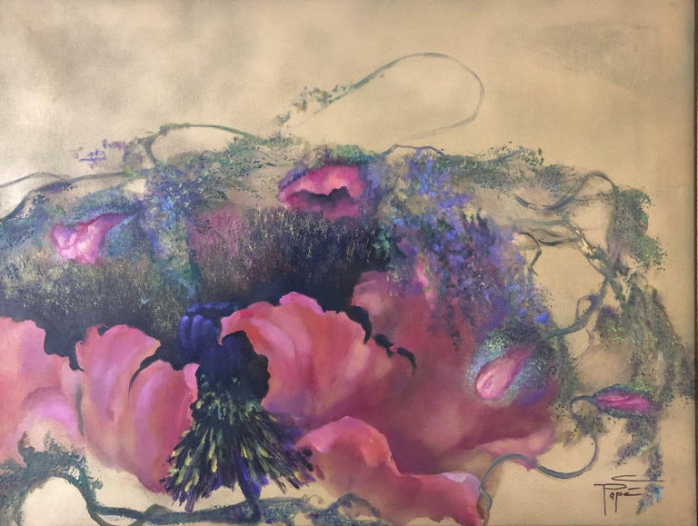 Christiane Pape - Poppy Dream, Painting, Acrylic on Canvas For Sale at ...