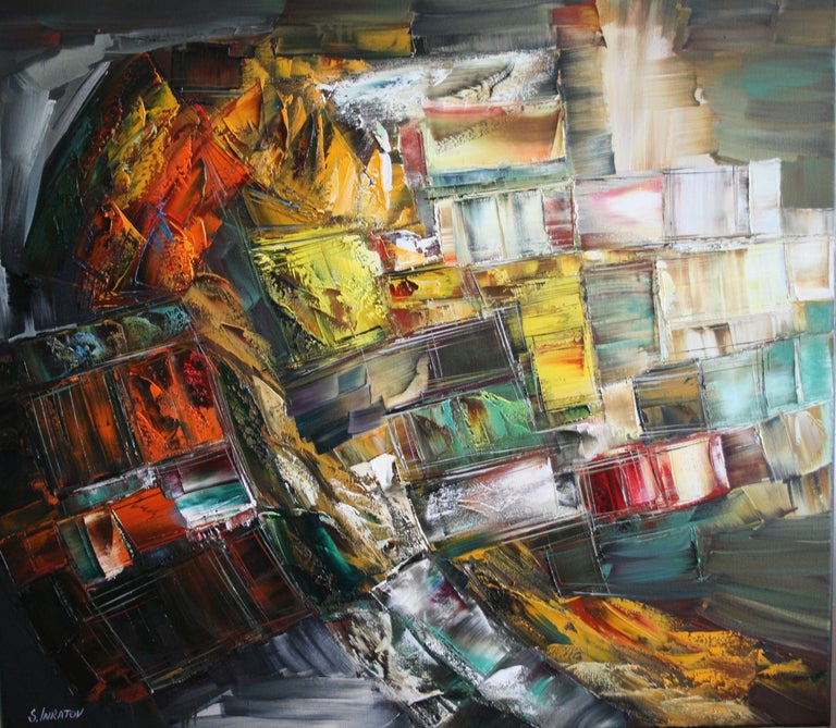 Sergei Inkatov - Autumnal Intrigue, Painting, Oil on Canvas For Sale at ...