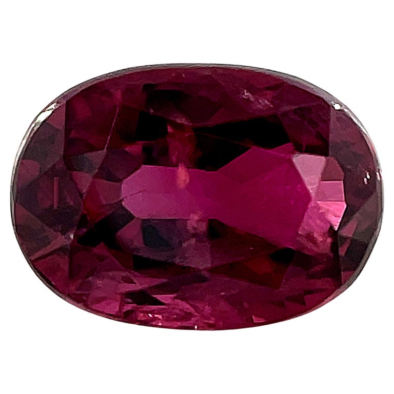 1.24 Carat Oval Loose Unset Ruby Gemstone For Sale at 1stDibs