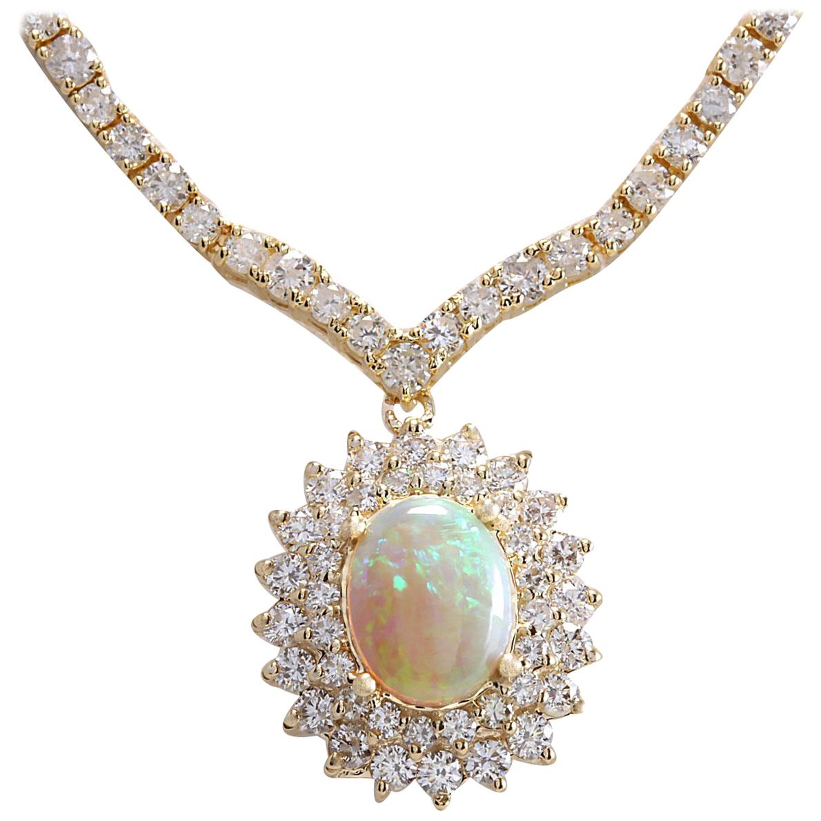 Vivid Diamonds 12.45 Carat Diamond Necklace For Sale at 1stDibs